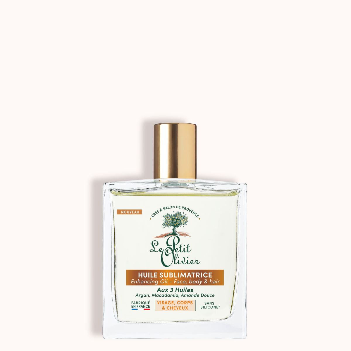 Huile Sèche Cheveux, Corps et Visage | Le Petit Olivier